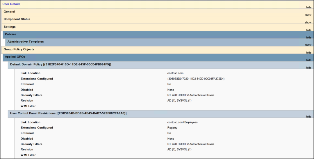 Troubleshoot GPO Issues with the Group Policy Results Wizard