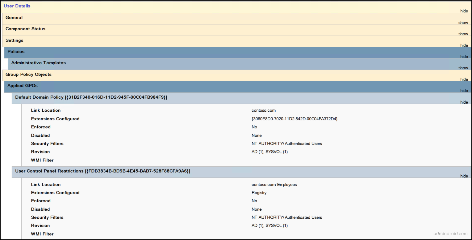Troubleshoot GPO Issues with the Group Policy Results Wizard
