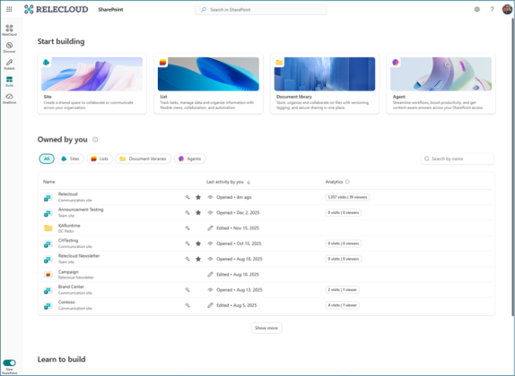 Microsoft Introduces New SharePoint Experience