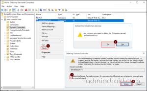 Properly Demote a Domain Controller in Active Directory