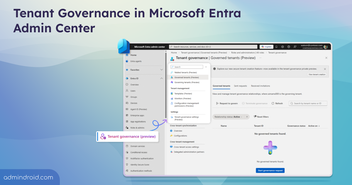 Microsoft Entra Tenant Governance (Preview)