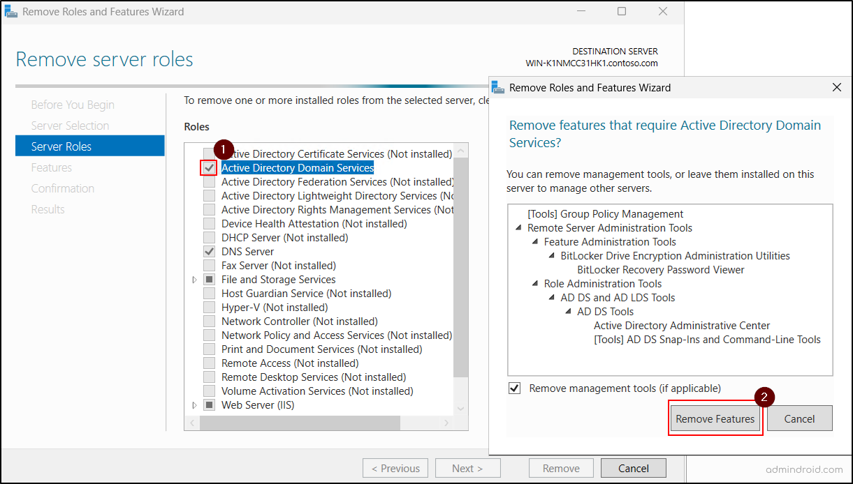 Properly Demote a Domain Controller in Active Directory