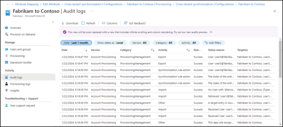 Cross-Tenant Group Synchronization in Microsoft Entra ID