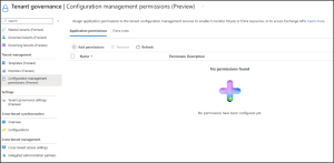 Microsoft Entra Tenant Governance (Preview)